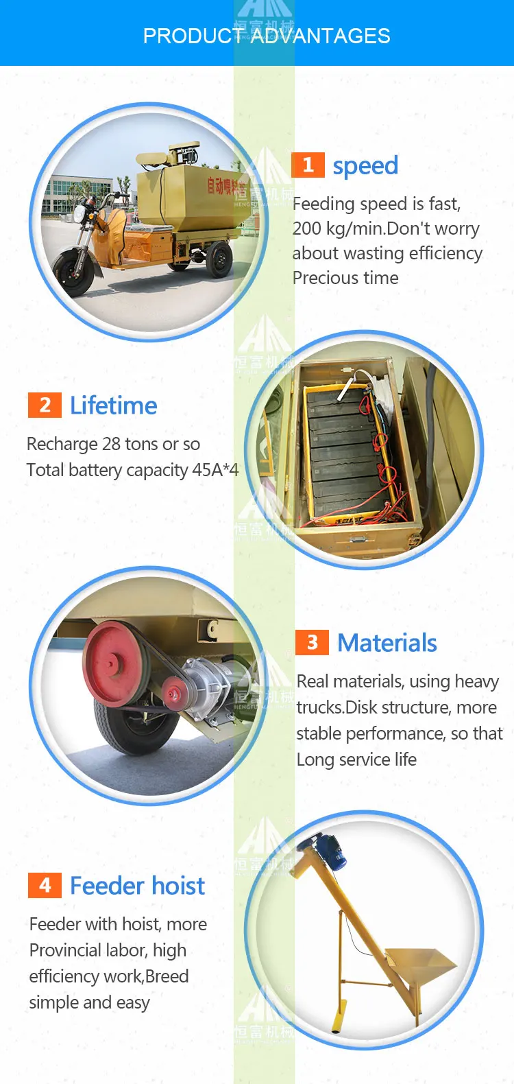 2018 New Design Poultry Livestock Farm Automatic Feeding Car - Buy ...