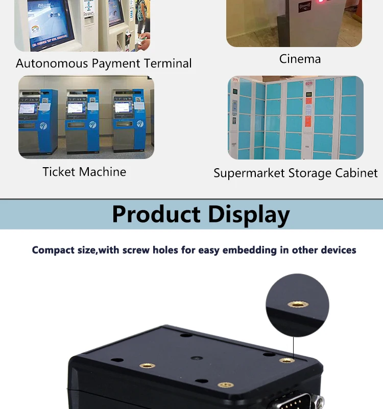 Mj-3310 Fixed Mount Kiosk Barcode Scanner For Gaming Machine - Buy ...