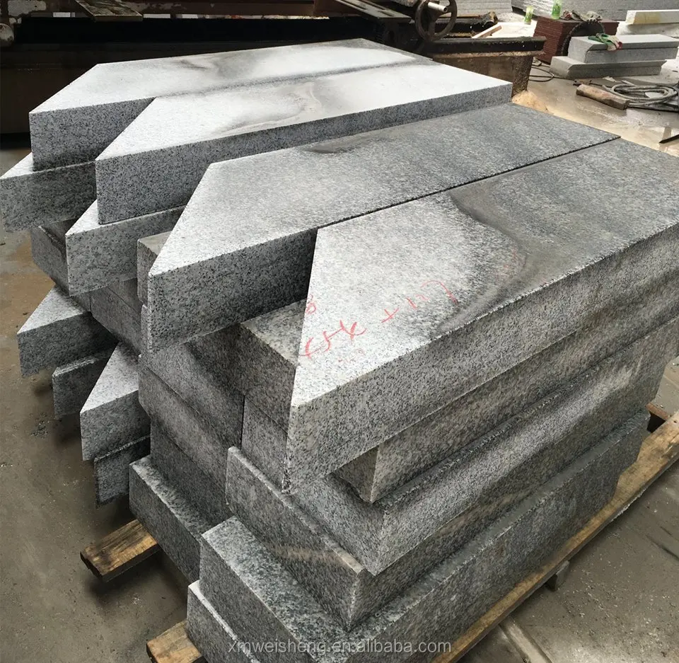Outdoor 18/20/30mm Limestone Sandstone Granite Basalt Paving Kerb Tiles ...