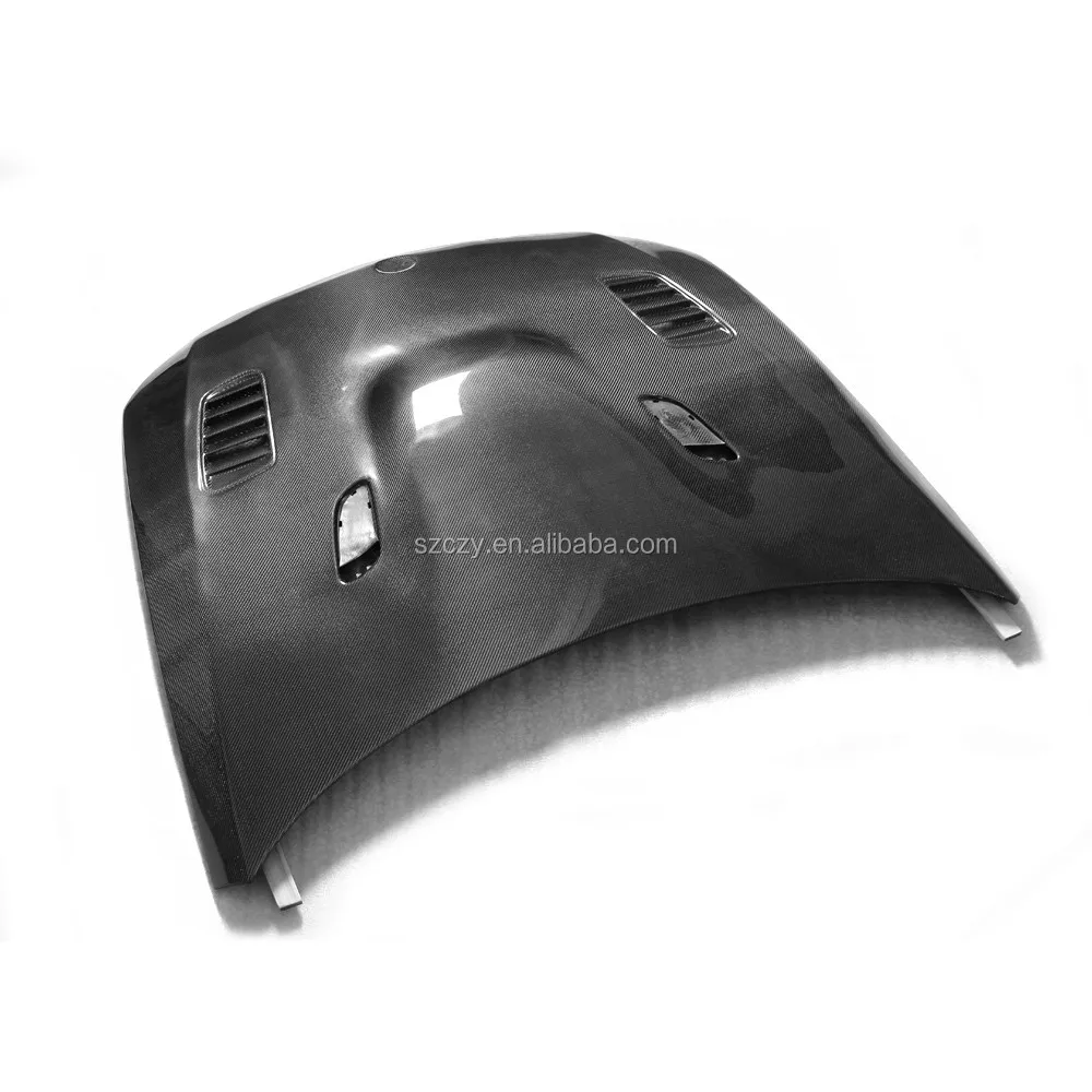 V Style Aftermarket Race Carbon Car Front Engine Bonnet Hood For Bmw ...