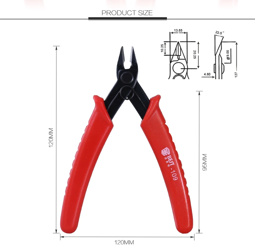 BEST-109 Diagonal Plastic Cutter Electric Nipper - Wholesale Price