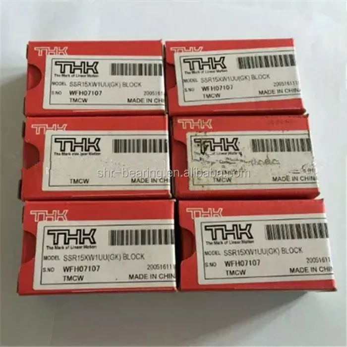 Thk Linear Guide Carriage Motion Rail Block Ssr15xw1ss(gk) Ssr15xw1ssc1 ...