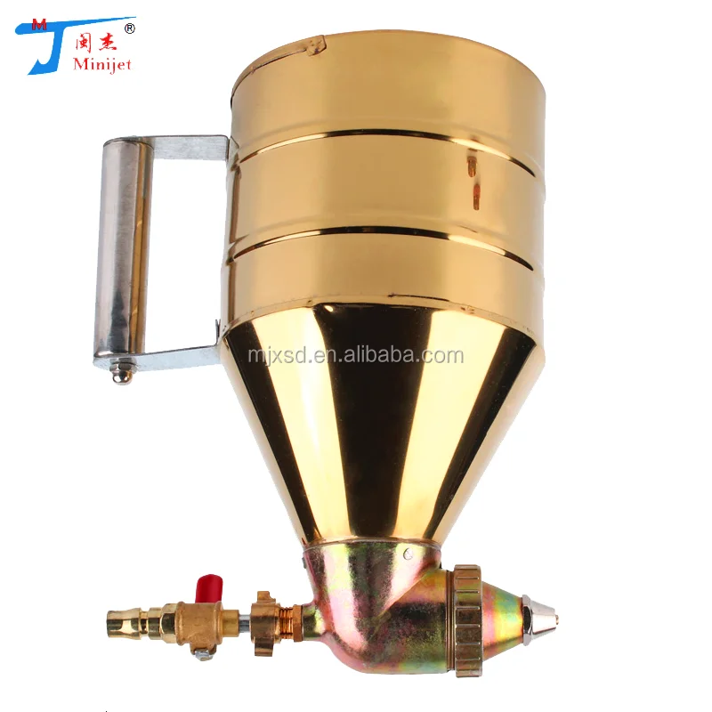 2l Pneumatic Hopper Diatomi Spray Gun Exterior Wall Ceiling Air Hopper ...