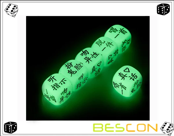 Custom Colored 8 Sided Blank Indented Dice - Perfect for Games