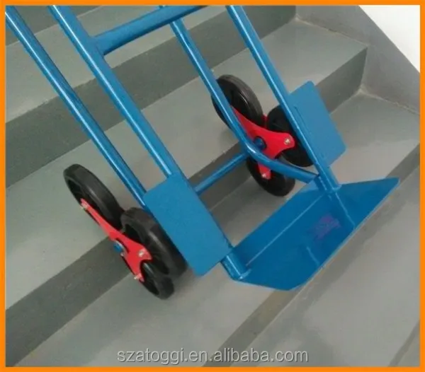 6 Wheels 200kgs Stair Climber Hand Trolley - Buy Stair Climber Hand ...