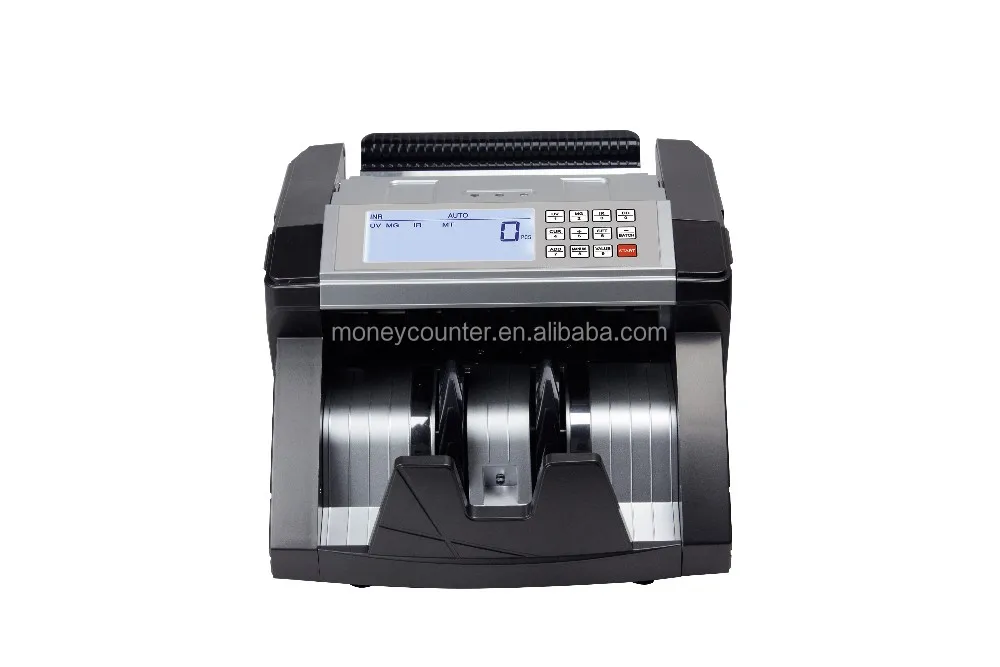 Al-5200 Indian Rupee Inr Cash Note Counting Machine With Uv Mg1 Mg2 Mg3 ...