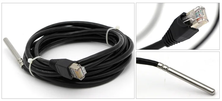 Gts200 Temperature Sensor Ds18b20 Rj45 Connector - Buy Ds18b20 Rj45 ...