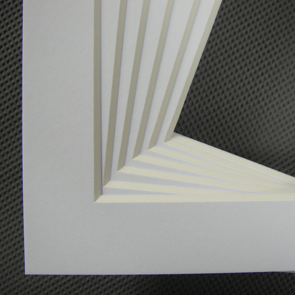 Black Core Mat Board - Ph Neutral & Versatile Art Decor