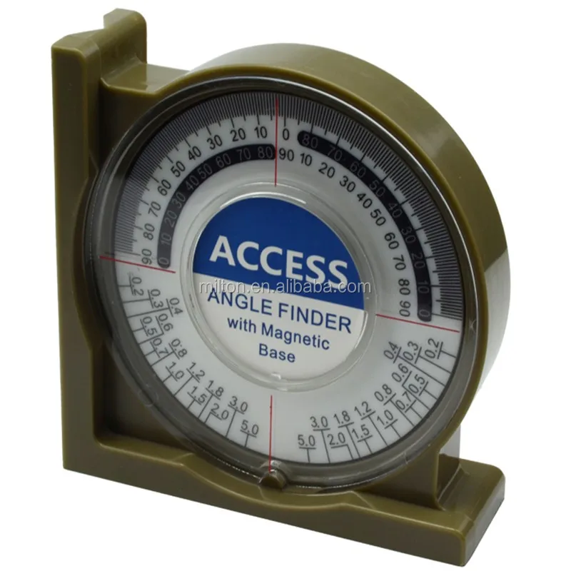 Slope Angle Finder With Magnetic Base Magnetic Angle Locator Protractor ...