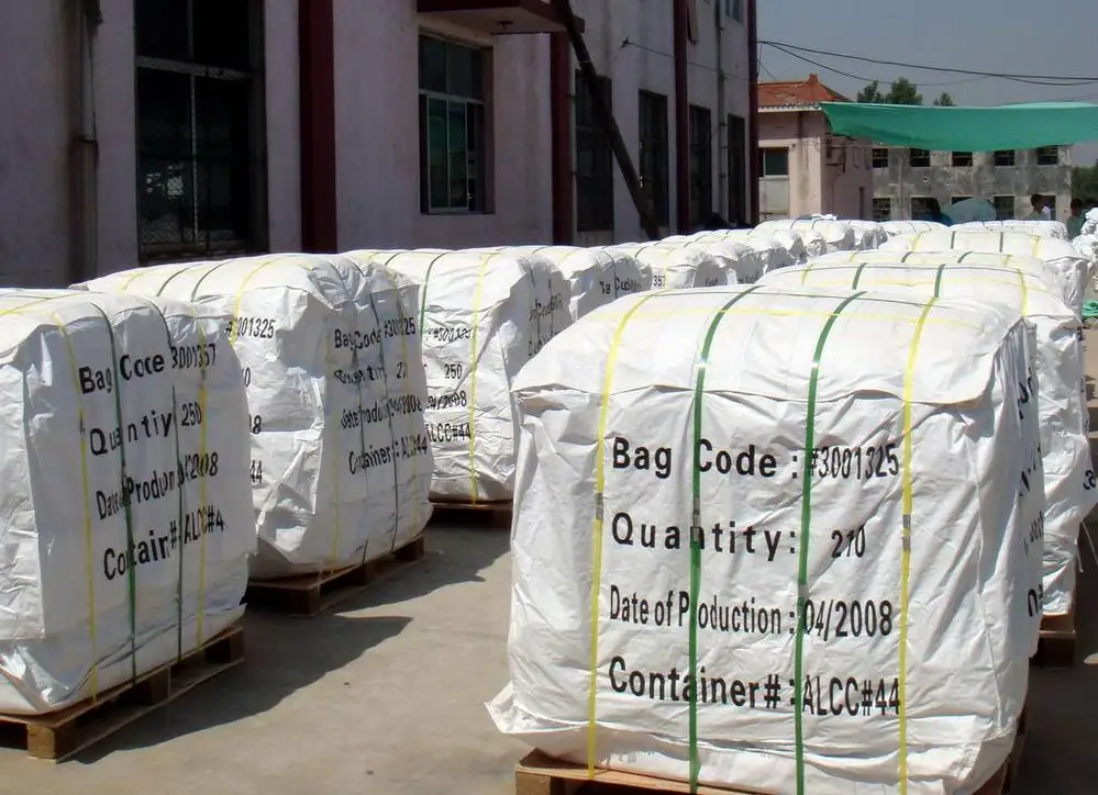 High Uv Treated Bulk Bag Sun Proof Flecon Black Bag - Buy Black Jumbo ...