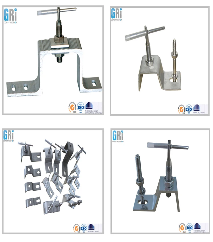 Stone Cladding Stainless Steel Angle Bracket With Serrated Body Anchor ...