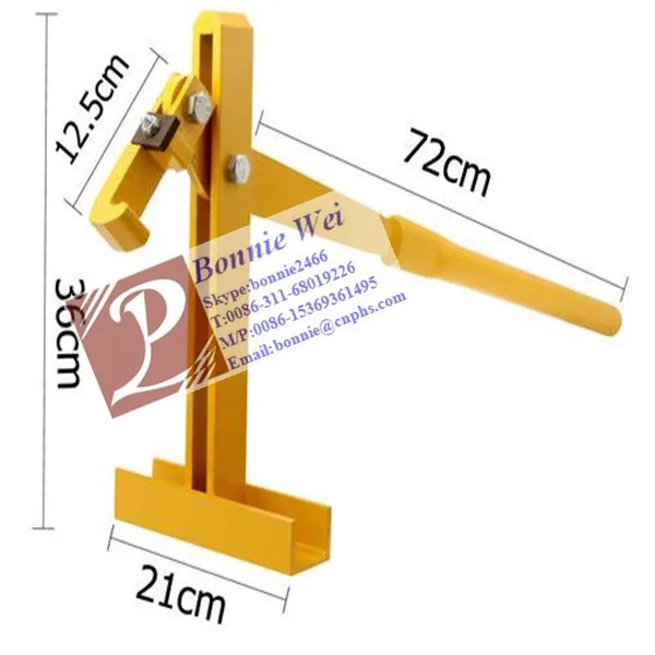 Standard Size Yellow Painted Star Picket Steel Post Lifter - Buy Star ...
