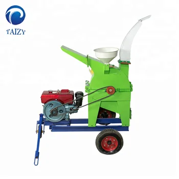 Farm Small Hay Chopper Hay Grass Straw Chaff Cutter - Buy Farm Chaff ...