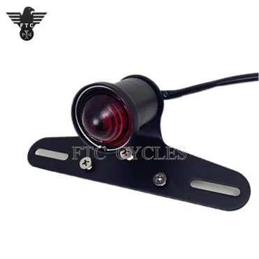 Vintage LED Custom Motorcycle Tail Light - Cafe Racer Bobber