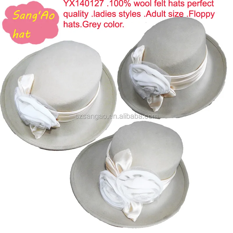 Wholesale White Women Church Hats For Party Or Festival In Fashion New ...