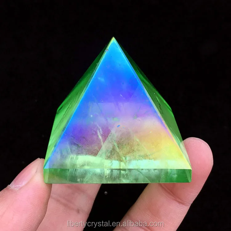 Wholesale Natural Crystal Stone Triangle Base Crystal Pyramid - Buy ...