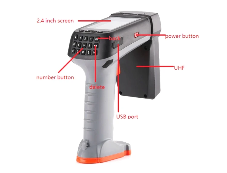 Rd2000 Android Rugged Wireless Uhf Rfid Reader Handheld Gun - Buy ...