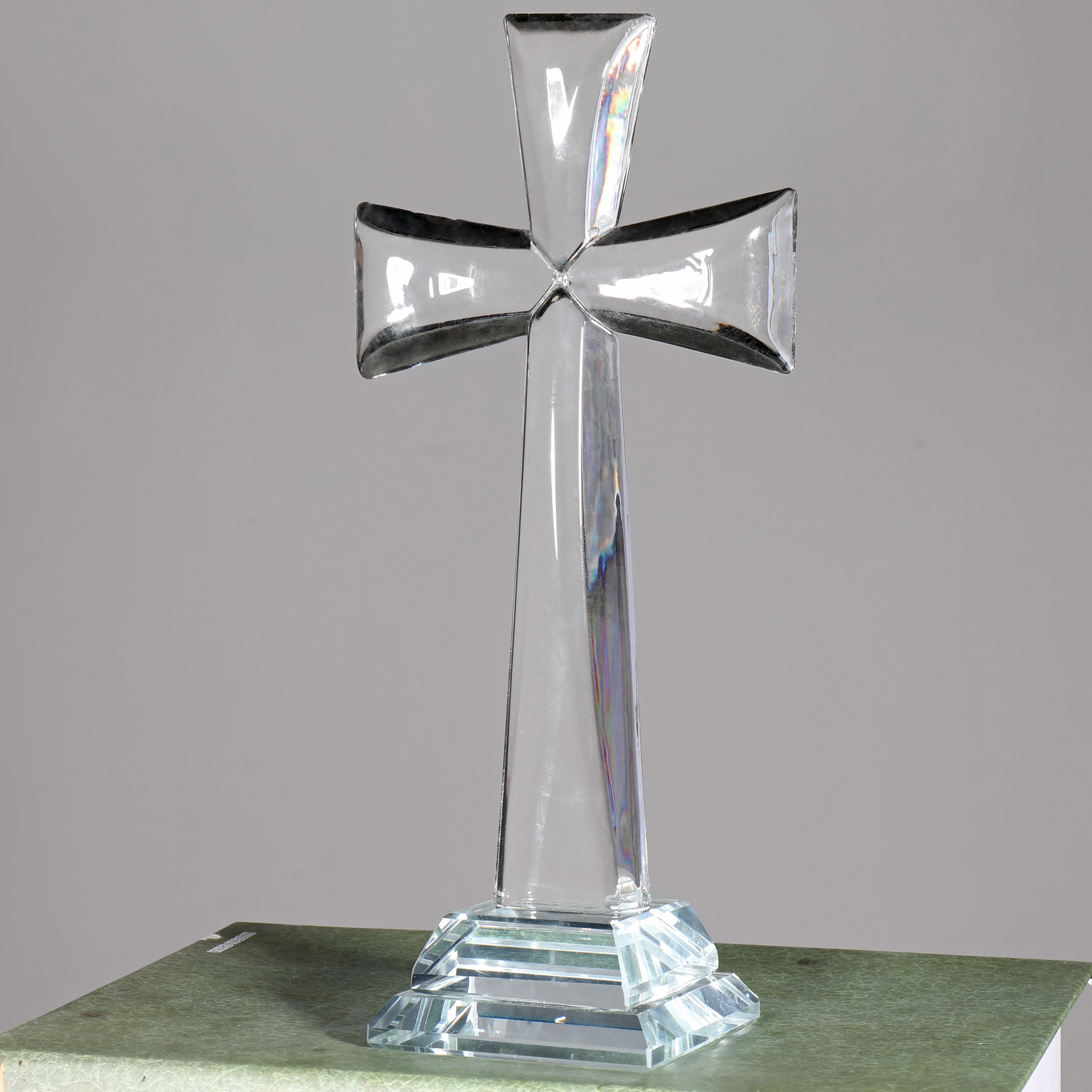 MH-JB0146 Crystal Glass Cross - Personalized Home Decoration