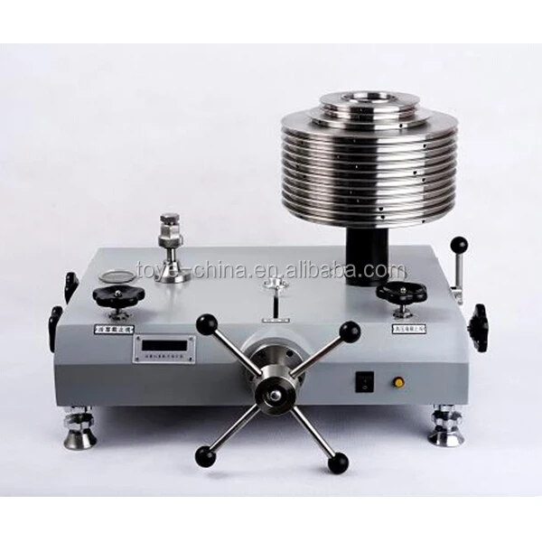 Dead Weight Tester,Made In China Oil Operated Pressure Dead Weight ...