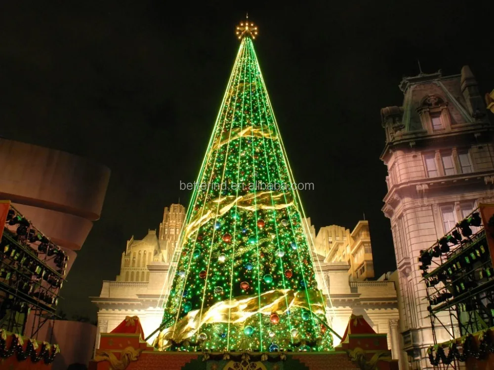 Giant Outdoor PVC Christmas Tree - Perfect for Square Decoration