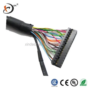 40 Pin Lvds Cable Lcd Extension Cable For Laptop - Buy 40 Pin Lvds ...