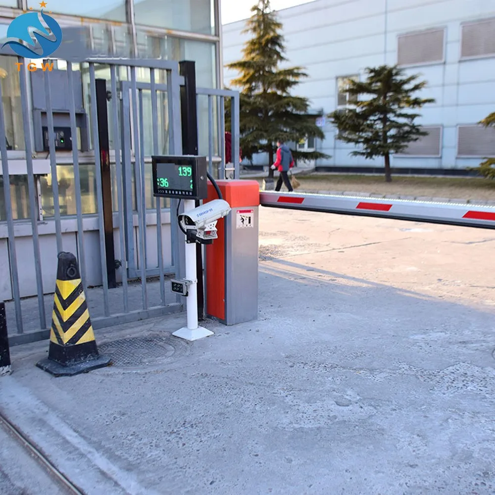 Shenzhen License Plate Recognition System with Barrier Arm