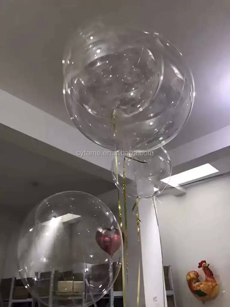 Clear Bubble Balloons - Perfect for Wedding & Party Decor