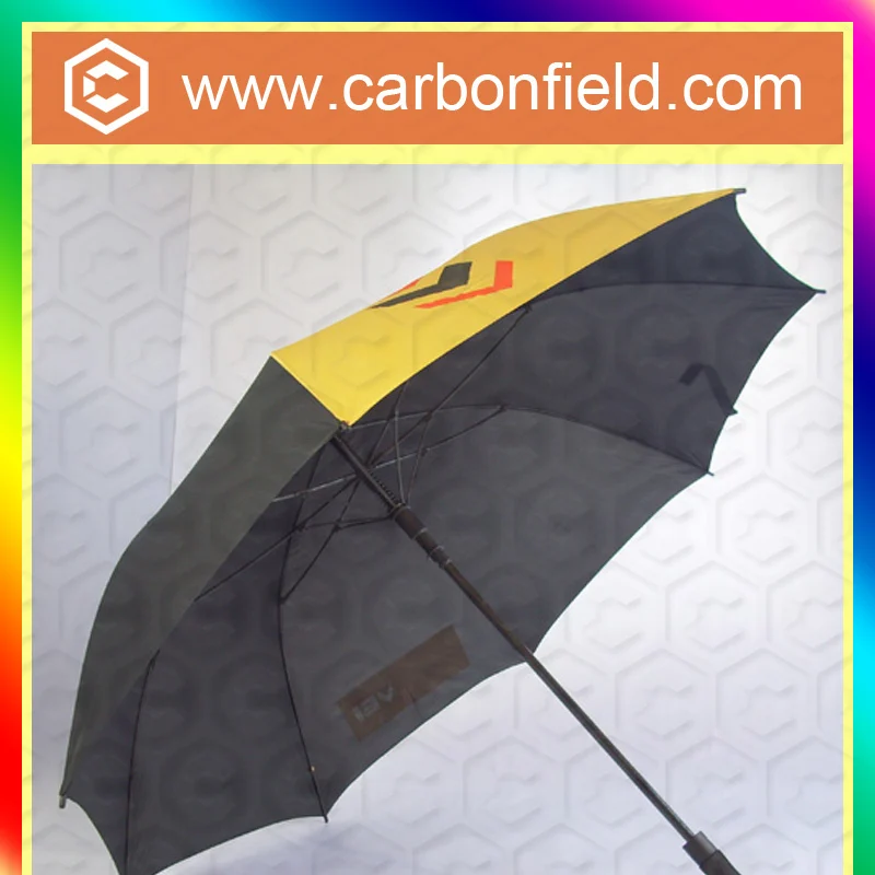 Black And Yellow Promotional Umbrella,Promotional Golf Umbrella,Hot ...