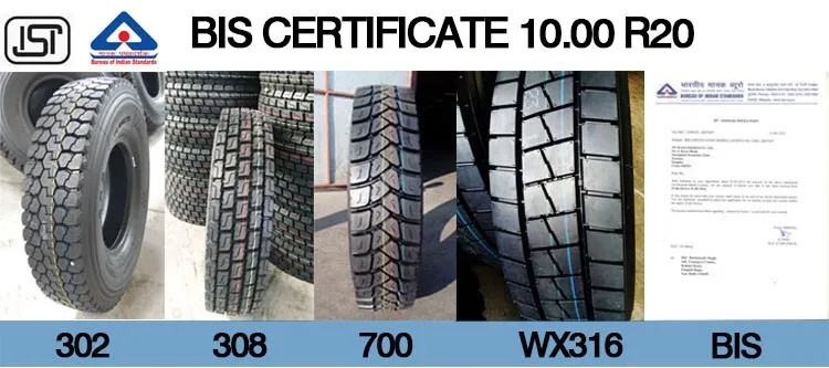 Bis Approval 1020,1000R20 China Tyre in India - Doubleroad
