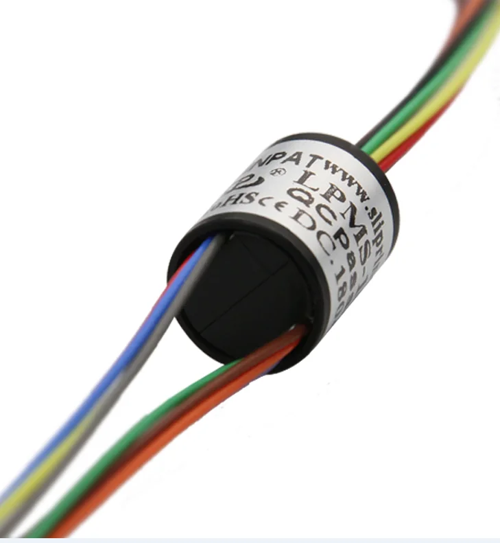 ethernet slip ring,10 Circuits 1A 240VAC Speed circuit optional ...