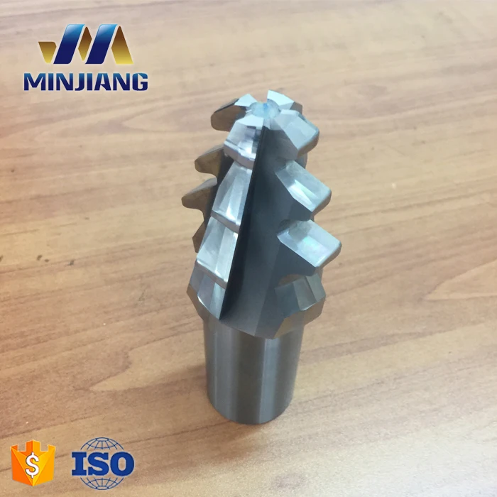Solid Tungsten Carbide End Mills For Turbines Fir Tree Cutter Christmas ...