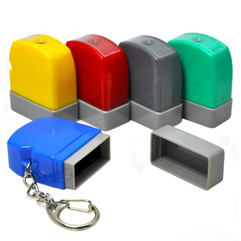 HA1027 Flash Stamp Materials with Keychain and 7mm Foam Pad