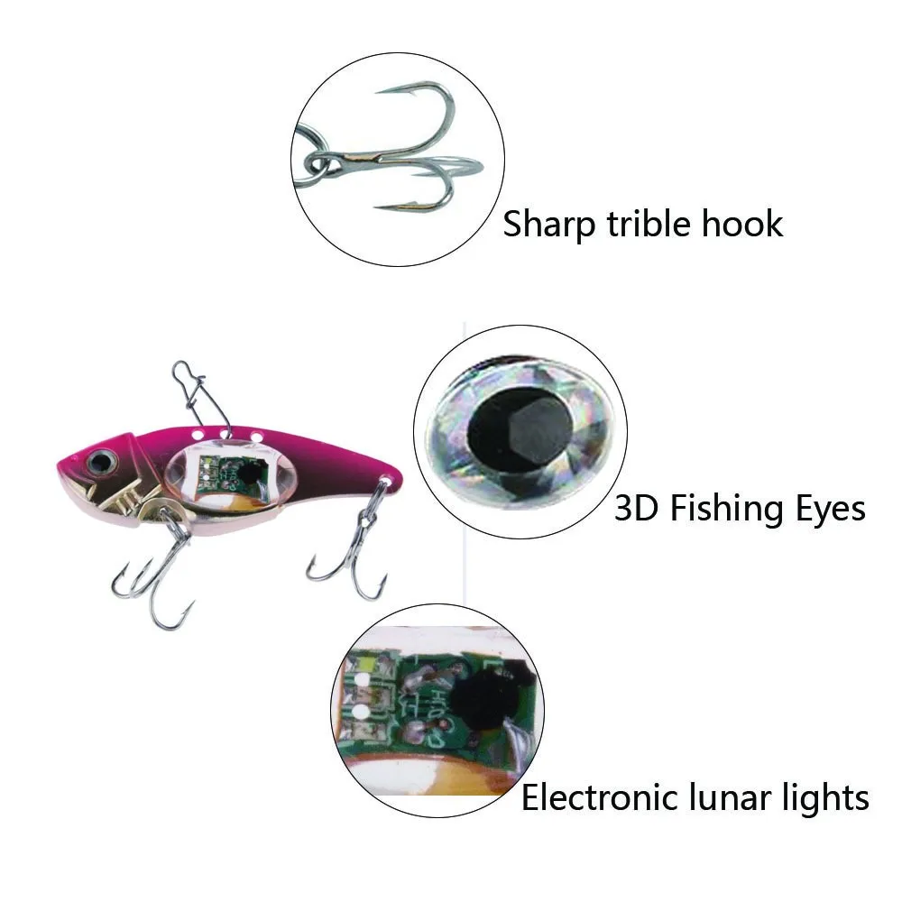 Electronic Fishing Lure Flash Led Fishing Lure Led Light Fishing Lures ...