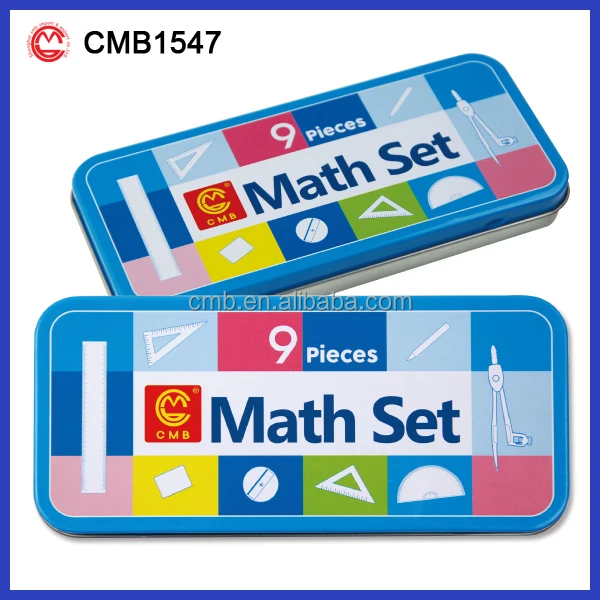 9pcs School Oxford Math Set - Buy Oxford Math Set,Oxford Mathematical ...