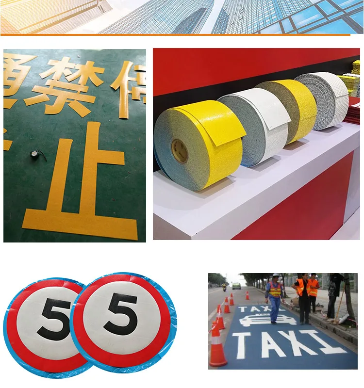 Eaglerd Reflective Tape - Durable, Permanent Road Marking