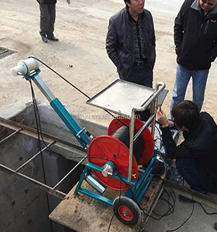 300m Well Camera With Electric Winch, Pan & Tilt Camera And Touch ...