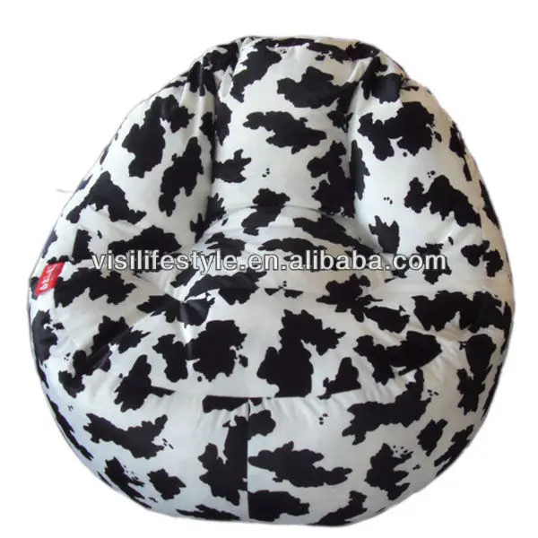 Polka Dot Cotton Canvas Cow Print Bean Bag Chairs Wholesale - Buy Bean ...