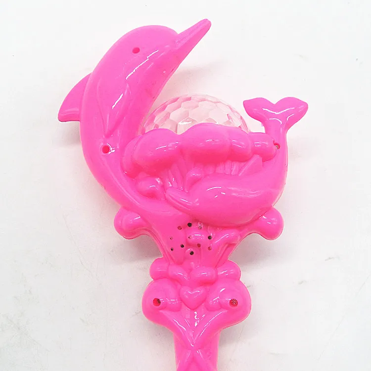 Flashing Colorful Music Dolphin Dance Magic Wand Luminous Colorful ...