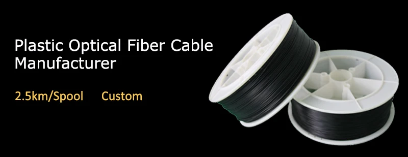 Pof Cable,Plastic Optical Fiber Cable,Polymer Optical Fibre Cable For ...