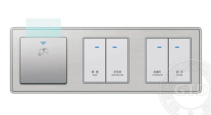 14b Series Luxury Hotel Room Control Panel,Personalized Switch Design ...