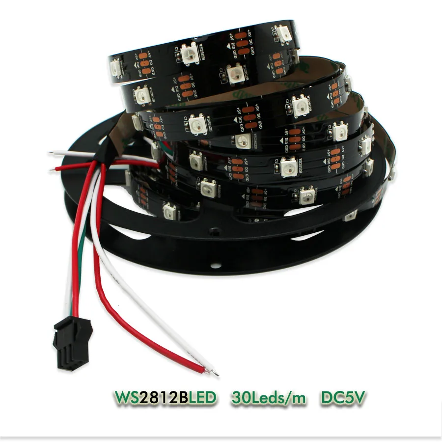 2812 5050rgb Flex Led Strips 2812 Magic Color Led Tape Light Dc5v ...