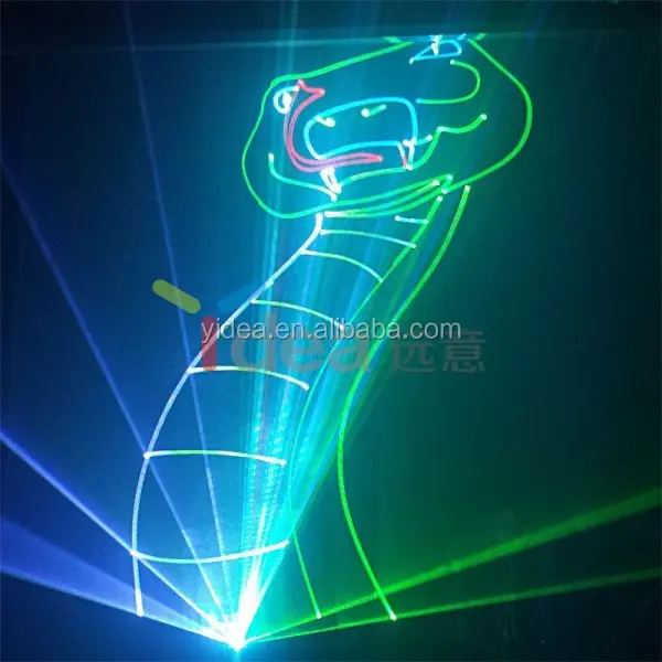 Mini Programmable Laser Projector - 8W RGB Laser Light