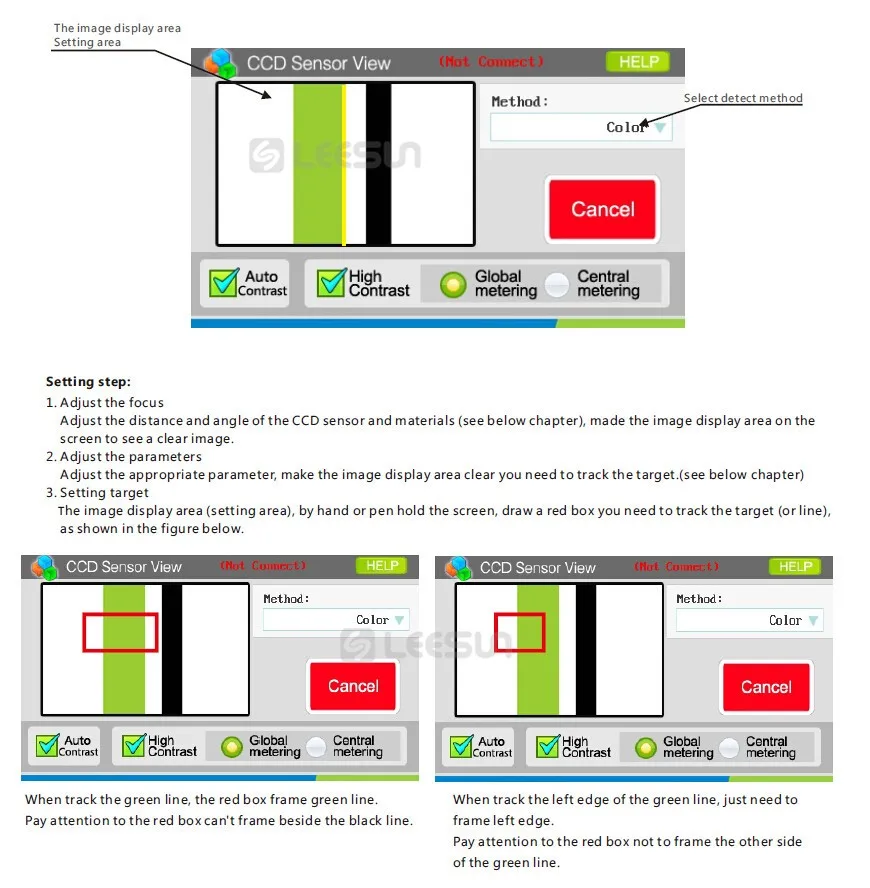 Line Edge Position Controller System with CCD Sensor for Heidelberg ...