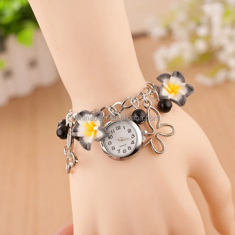 9colors Women Dress Watch Girl Love Dial Wrap Around Metal Bracelet ...