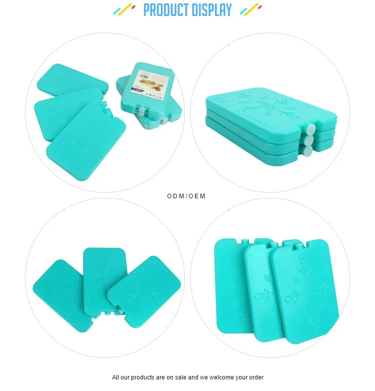 Safe Msds Approved Rechargeable Ice Pack Cooler Brick For Lunch - Buy ...