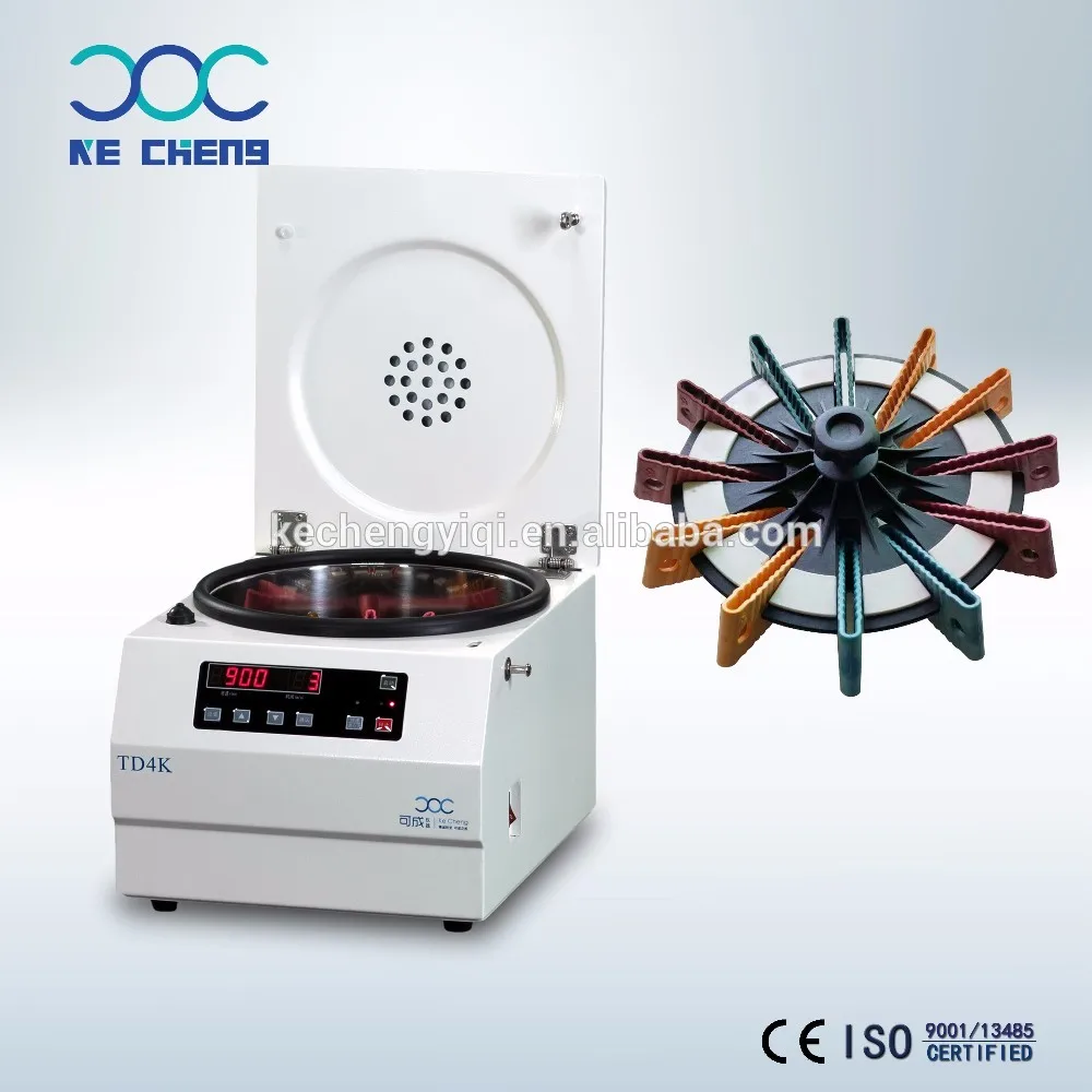 Cross-matching Test Blood Card Benchtop Low Speed Lab Centrifuge ...