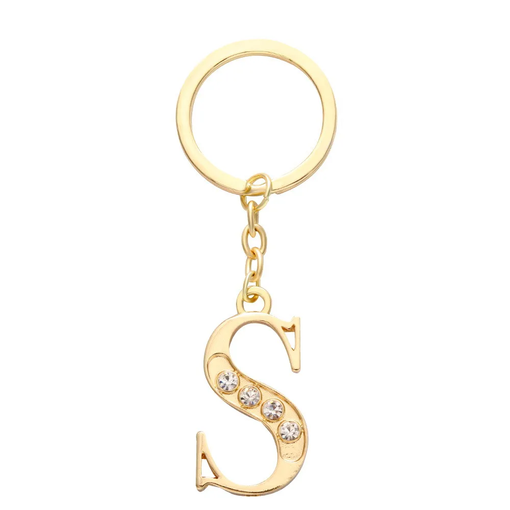 Custom Zinc Alloy Letter S Shaped Keychain S Letter Keychain - Buy S ...