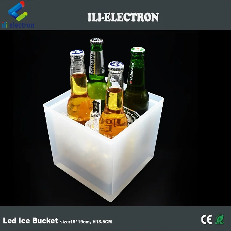 LED Luminous Ice Bucket - Sustainable & Stylish Solution