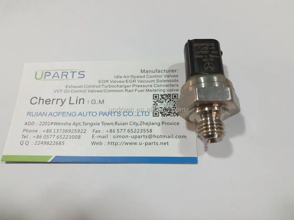 Mercedes E C Class W204 W212 Sprinter 2.1 Cdi Fuel Pressure Sensor ...