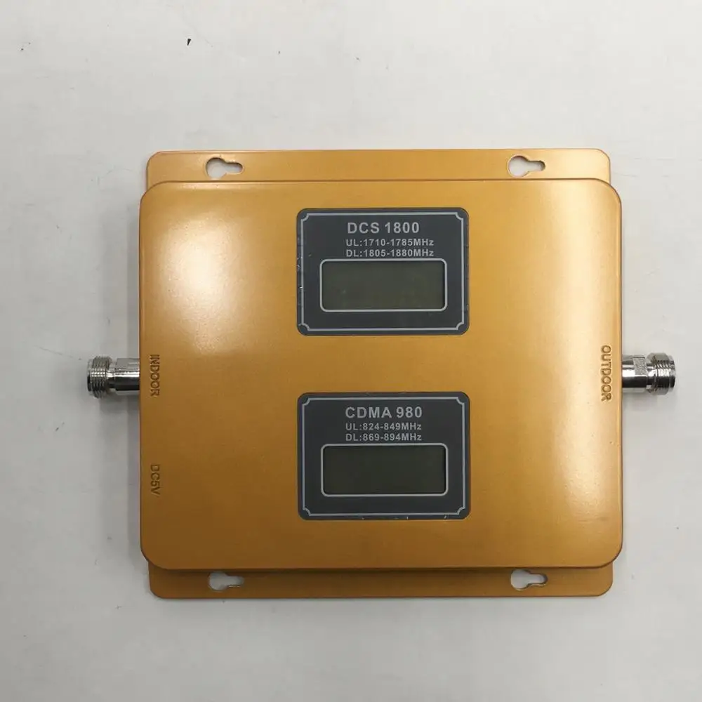 2g/3g/4g Cdma/gsm 850/1800 Dual Band Cellphone Network Signal Booster ...